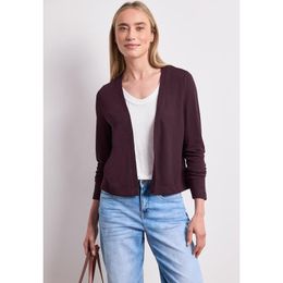Street One Damen Street One Shirtjacke &raquo;Style Suse&laquo; 3/4-Arm Jacke in offener Passform - aus Viskose und mit Stretch 42