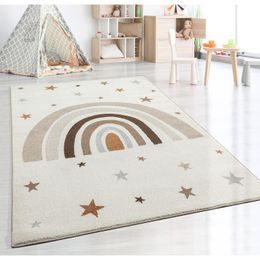 the carpet Teppich &raquo;Beat Kids&laquo; rechteckig 9 mm H&ouml;he Kids Kinderzimmer Teppich strapazierf&auml;hig und pflegleicht beige Polypropylen B : 120cm 1 Stk., 9mm