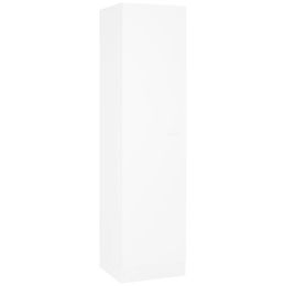 KOCHSTATION Mehrzweckschrank &raquo;KS-Elster&laquo; Breite 50 cm wei&szlig; Holzwerkstoff wei&szlig;, B/H/T: 50cm x 200cm x 50cm, T&uuml;ren: 1 Stk.