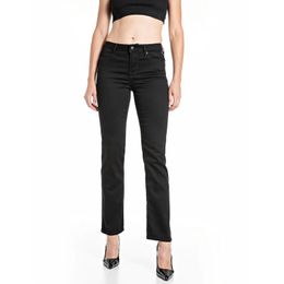 Replay Damen Straight-Jeans &raquo;ZOLIE&laquo; schwarz 25, L&auml;nge 30