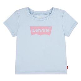 Levi's Kids M&auml;dchen Levi's Kids T-Shirt &raquo;LVG BATWING TEE&laquo; mit LEVIS -Print - for BABY GIRLS blau 9M74