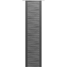 Neutex for you! Schiebegardine &raquo;Padova&laquo; Klettband 1 Stk. tlg. inkl. Befestigungszubeh&ouml;r, Breite: 57 cm grau Scherli, Polyester 145cm, Klettband, 57cm