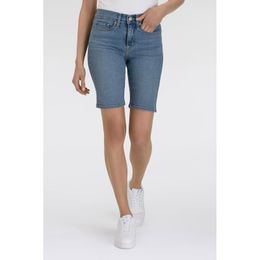 Levi's Levi's Damen Shorts &raquo;SHAPING BERMUDA&laquo; Sommerhose im Five-Pocket Style blau 32, N-Gr
