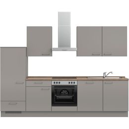 Nobilia K&uuml;chenzeile &raquo;"Laser I", NEU: individuell anpassbar mit gratis Profi-Beratung&laquo; vormontiert, 300 cm breit, optional mit verschiedenen E‐Ger&auml;te-