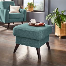 exxpo - sofa fashion Hocker &raquo;Samso&laquo; braun B/H/T: 57cm x 47cm x 57cm, Webvelours, Hocker