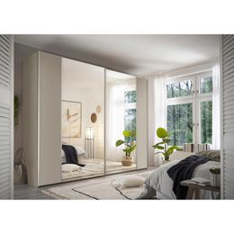 STAUD Schwebet&uuml;renschrank &raquo;Sonett 120, Made in Germany&laquo; mit vier verschiedenen Ausstattungsvarianten beige Holzwerkstoff Sand, B/H/T: 270cm x 222cm x 