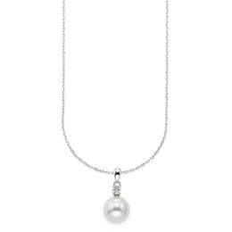 Aniston Jewelry & Watches Damen Aniston JEWELRY & WATCHES Kette mit Anh&auml;nger &raquo;Schmuck Geschenk Silberkette&laquo; mit Zirkonia (synth.) - mit 