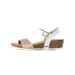 Bayton Sandale 'Wodonga' Damen Gr&ouml;&szlig;e 36 rosegold / rosa / schwarz / wei&szlig;