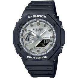 Casio G-Shock Herren Casio G-SHOCK Chronograph Quarzuhr,Armbanduhr,Herrenuhr,digital, bis 20 bar wasserd.Resinarmband schwarz Einheitsgr&ouml;&szlig;e