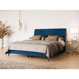 Home Affaire Bett &raquo;SYDNEE mit Matratze und Topper, in 2 Breiten (160 und 180 cm)&laquo; Boxspringbett mit Kopfteil, Bettkasten, Matratze (BFK/TFK) und 