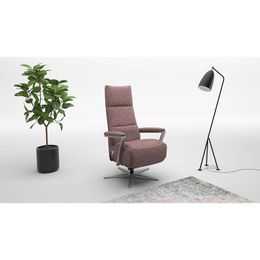 Sit & More sit&more TV-Sessel &raquo;Vario Comfort, inkl. Kopfteilverstellung & 360&deg; Drehfunktion&laquo; mit Gasdruck, H&ouml;he der Armlehnen 62cm lila 100% Polyester Chenille-