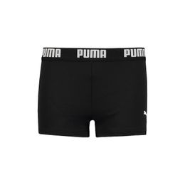 Puma Jungen Puma Badehose &raquo;Puma SWIM BOYS LOGO TRUNKS&laquo; mit elastischem Bund, f&uuml;r Boys, Logoschriftzug schwarz 164, N-Gr