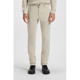 BOSS Orange Herren BOSS Orange Chinohose &raquo;Slim-fit&laquo; Aus komfortabler Stretch-Baumwolle und mit praktischen Ges&auml;&szlig;taschen beige 33, L&auml;nge 34