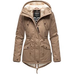 Marikoo Winterparka 'Manolya' Damen Gr&ouml;&szlig;e M taupe