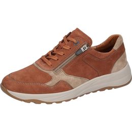 Waldl&auml;ufer Waldl&auml;ufer Herren Sneaker &raquo;K-JOHN&laquo; Schn&uuml;rschuh, Bequemschuh, H-Weite, mit seitlichem Rei&szlig;verschluss 7 (40,5)