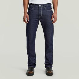 G-Star Raw G-Star Herren G-STAR Straight-Jeans &raquo;Mosa Straight&laquo; mit hellen N&auml;hten blau 36, L&auml;nge 32