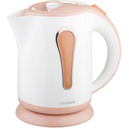 Hyundai Wasserkocher &raquo;VK102O&laquo; 1 l 1630 W Kunststoff, Mittelanschluss 360&deg;, auswaschbarer Sedimentfilter rosa Einheitsgr&ouml;&szlig;e Wasserkocher