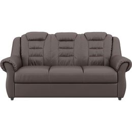 OTTO home 3-Sitzer &raquo;Boston&laquo; Sofa mit hoher R&uuml;ckenlehne braun 64% Polyurethan, 25% Polyester, 11% Baumwolle B/H/T: 196cm x 102cm x 101cm, Kunstleder 