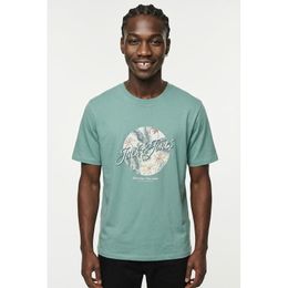 Jack & Jones Jack & Jones Herren Rundhalsshirt &raquo;JJHONOLULU SHAPE TEE SS CREW NECK&laquo; Baumwolle, regular fit L