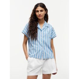 Tommy Hilfiger Damen Kurzarmbluse &raquo;SUMMER COTTON SS SHIRT&laquo; Baumwollmischung XS (34)