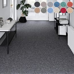 OTTO home Teppichboden &raquo;Fortis, Schlinge, Gesamth&ouml;he 5 mm, Made in Netherlands&laquo; rechteckig meliert, Breite 400 cm, strapazierf&auml;hig, Wohnzimmer grau 