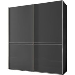 STAUD Schwebet&uuml;renschrank &raquo;Sonate Pesaro, Made in Germany&laquo; Mit vier verschiedenen Ausstattungsvarianten grau Holzwerkstoff Vulkan Dekor, B/H/T: 188cm 