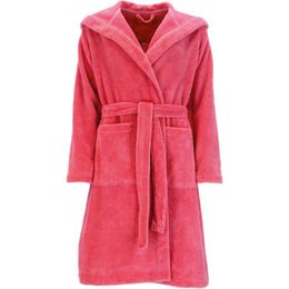 Bugatti Damenbademantel &raquo;Romina, ideal f&uuml;r Sauna & Spa, Hotelbademantel, Morgenmantel&laquo; 1 Stk. mit Logostickerei rosa Microfaser M