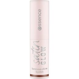 Essence Damen Lippenstift &raquo;SATIN GLOW LUMINOUS SHINE LIPSTICK&laquo; Satin-Finish, langanhaltend, Farbintensiv, hohe Deckkraft Einheitsgr&ouml;&szlig;e