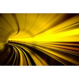 papermoon Fototapete &raquo;Abstrakter Tunnel&laquo; bunt Vlies B/L: 3m x 2,2m, Rollen: 1