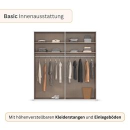 Rauch Kleiderschrank &raquo;Schwebet&uuml;renschrank Schrank Garderobe Ankleide Schlafzimmer TARO&laquo; in 3 verschiedenen Ausstattungen BASIC/CLASSIC/PREMIUM (SOFT-