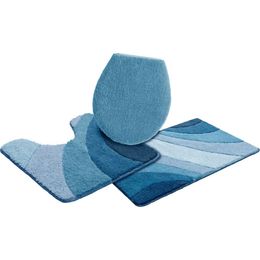 OTTO home Badematte &raquo;Josie, Badvorleger, Badezimmer Teppich&laquo; H&ouml;he 20 mm rutschhemmend beschichtet fu&szlig;bodenheizungsgeeignet schnell trocknend 