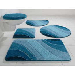 OTTO home Badematte &raquo;Josie, Badvorleger, Badezimmer Teppich&laquo; H&ouml;he 20 mm rutschhemmend beschichtet fu&szlig;bodenheizungsgeeignet schnell trocknend 