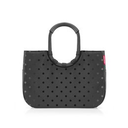 Reisenthel Shopper &raquo;loopshopper L&laquo; gepolsterte Griffe, Standf&uuml;&szlig;e, Rei&szlig;verschlusstasche, Stecktaschen grau Polyester B/H/T: 46cm x 34,5cm x 25cm