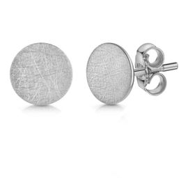 Firetti Damen Paar Ohrstecker &raquo;Schmuck Geschenk Silber 925 Ohrringe Kreis rund&laquo; Made in Germany 6mm, Silber 925 (Sterlingsilber)