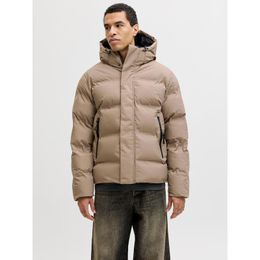 Jack & Jones Jack & Jones Herren Steppjacke &raquo;JCOFUSION PUFFER JACKET&laquo; mit Kapuze beige XL