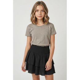 Tom Tailor Damen Tom Tailor A-Linien-Rock mit R&uuml;schen 128