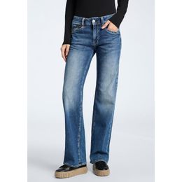 Herrlicher Damen Bootcut-Jeans &raquo;Prime New Denim Light&laquo; mit Stretch 33, L&auml;nge 34