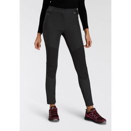 Icepeak Damen Softshellhose &raquo;DORAL&laquo; mit Rei&szlig;verschlusstaschen, aus elastischem Softshell-Material grau 44, N-Gr