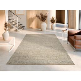 OCI DIE TEPPICHMARKE Wollteppich &raquo;COUNTRY HANDWEB&laquo; rechteckig 12 mm H&ouml;he 95% Wolle, handgewebt, Naturfasern, Wendeteppich, Wohnzimmer Obermaterial: 95
