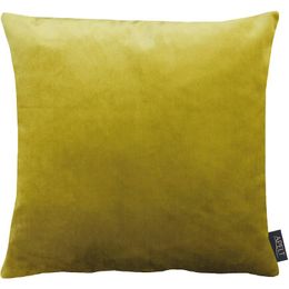 Apelt Dekokissen &raquo;Arte&laquo; Kissenh&uuml;lle ohne F&uuml;llung, 1 St&uuml;ck gelb Polyester B/L: 46cm x 46cm, 1 Stk.