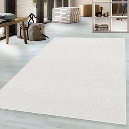 Ayyildiz Teppiche Teppich &raquo;Nizza 1800, auch in Rund erh&auml;ltlich&laquo; rechteckig 7 mm H&ouml;he pflegeleicht, leicht melierter Kurzflor, ringsum gekettelt, Wohnzimmer beige 