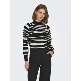 Only Pullover Damen Gr&ouml;&szlig;e XS schwarz / wei&szlig;