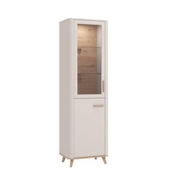 Home Affaire Vitrine &raquo;Darwen Vitrinenschrank, Glasschrank, Standvitrine, Highboard/Sideboard&laquo; 2 T&uuml;ren, 4 Einlegeb&ouml;den, 5 F&auml;cher, Gesamtma&szlig;e (B/T/H): 
