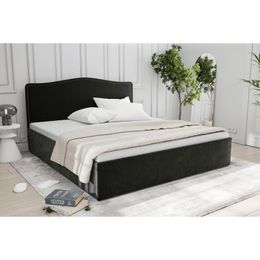 Westfalia Schlafkomfort Polsterbett &raquo;Graz&laquo; wahweise mit Stauraum, verschiedene Matratzenarten w&auml;hlbar grau Bezug 100% Polyester, Polsterung: Polsterwatte, Material Gestell: 