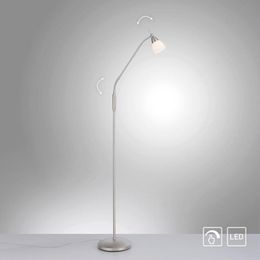 Paul Neuhaus Stehlampe &raquo;PINO&laquo; G9 1 Stk. Warmwei&szlig; grau 1, &Oslash; 23cm H: 111cm, 1 Stk.
