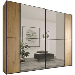 STAUD Schwebet&uuml;renschrank &raquo;Sonett 220G, Made in Germany&laquo;, mit vier verschiedenen Ausstattungsvarianten braun Holzwerkstoff Artisan Eiche, B/H/T: 298cm