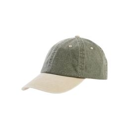 MAN'S WORLD Man's World Herren Baseball Cap mit verstellbarem Riem im trendigen Use-Look - NEW gr&uuml;n Einheitsgr&ouml;&szlig;e