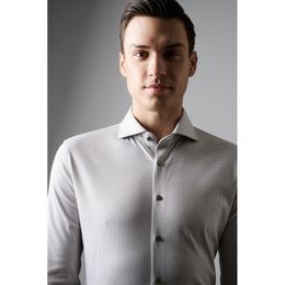 DESOTO Herren DESOTO Langarmhemd &raquo;Jerseyhemd Essential Hai langarm&laquo; Flexibler Stretch grau 41, N-Gr
