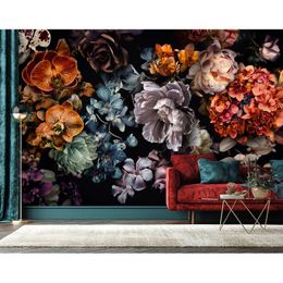marburg Fototapete &raquo;Florence&laquo; matt glatt moderne Tapete f&uuml;r Wohnzimmer Schlafzimmer K&uuml;che bunt Vlies B/L: 4,24m x 2,7m, Rollen: 1