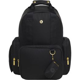 HUGGIES babywear Wickeltasche inklusive Wickelunterlage, ohne abgebildete Accessories schwarz Einheitsgr&ouml;&szlig;e Wickeltasche